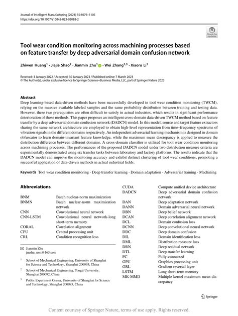 Tool Wear Condition Monitoring Across Machining Processes Based On