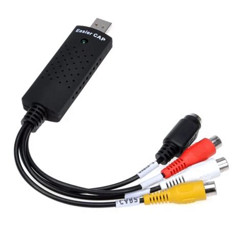 Placa De Captura Easycap Video Audio Usb 2 0 Easycap Dvd Vhs 720 480