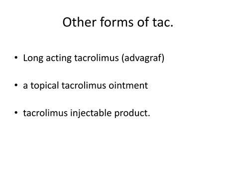 Calcineurin Inhibitors Friend Or Foe Ppt