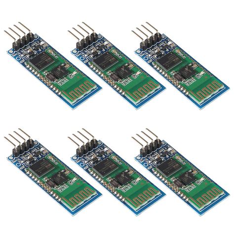 Getuscart Coliao 6pcs Hc 06 Bluetooth Module Rs232 4 Pin Wireless