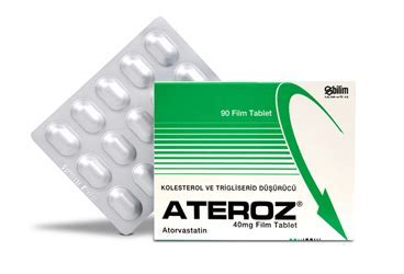 Ateroz 40 Mg 90 Film Tablet Fiyatı