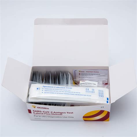 One Step Saliva Antigen Rapid Test Kit Qpcr And Swab