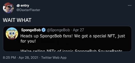 Wait What Spongebob Nft Collection Know Your Meme