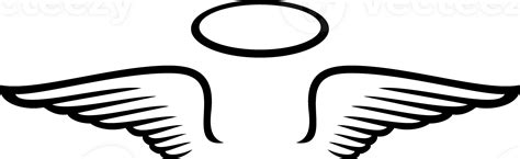 Alas De Angel Y Halo Png Ilustración 32332286 Png