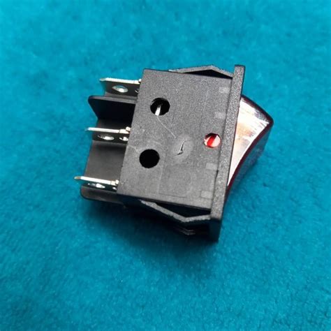 Better Quality Kcd4 201n B Rocker Switch 30a 250v 6 Pin Black Color