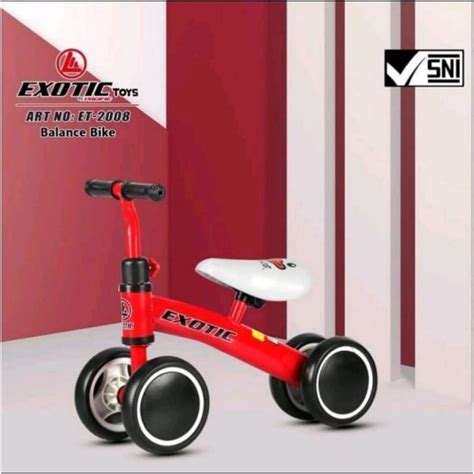 Jual Sepeda Roda Tiga 3 Balance Bike 3 In 1 Dan 4 In 1 Push Bike