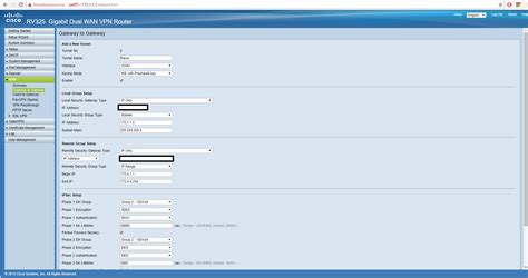 Cisco Rv325 Vpn Ipsec Remote Security Group Type Cisco Community