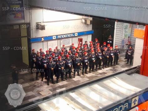 POLICÍA CDMX SSP CDMX DETIENE A 470 POR ROBO EN EL METRO