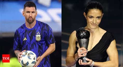 Lionel Messi Named Fifas Best Mens Player For 2023 Aitana Bonmati