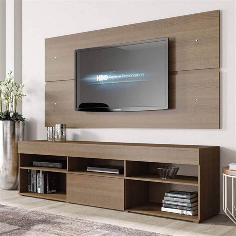 Painel Rack Saiba Como Escolher 60 Modelos Lindos Móveis para