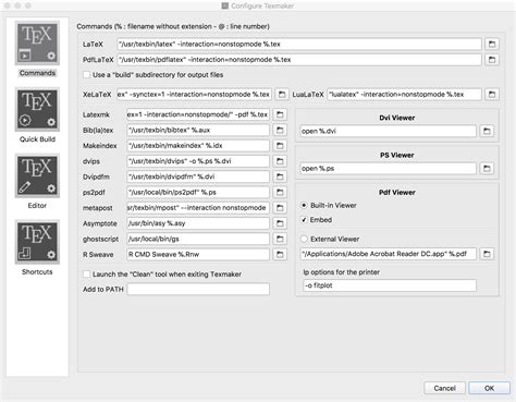 texmaker not quick building mac with latest updates texmaker mactex