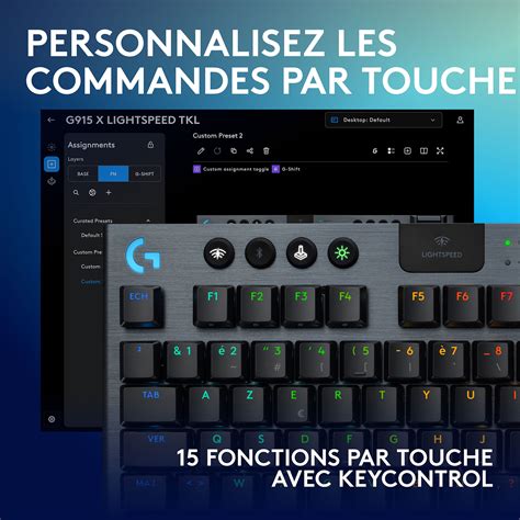 Logitech G G915x Tkl Lightspeed Black Tactile Version Keyboard