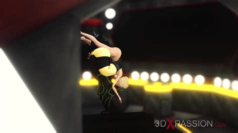 Horny Young Blonde Fucked Hard By Sci Fi Anubis In The Dominator