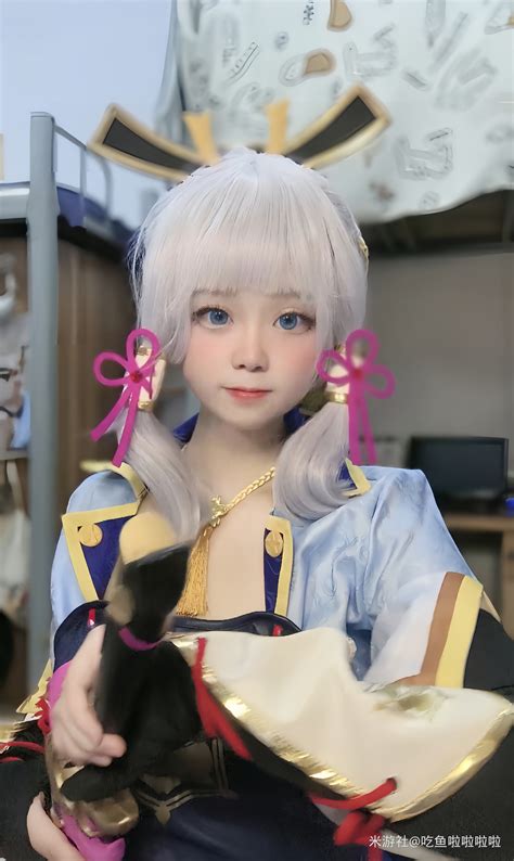 神里绫华cos 原神社区 米游社