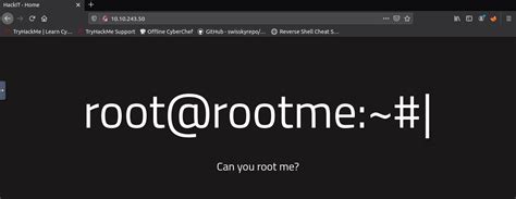 rootme tryhackme walkthrough write ups tryhackme challege by febi