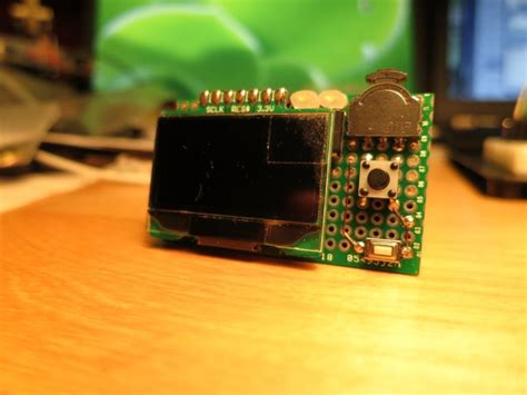 Alarm Clock Using An OLED Dangerous Prototypes