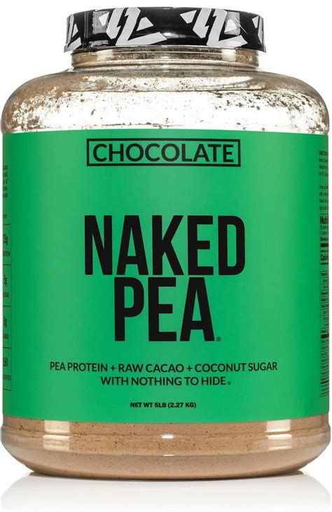 Naked Nutrition Chocolate Naked Pea Protein Isolate Lb Bulk