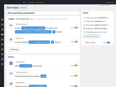 Automate ECommerce Uncanny Automator