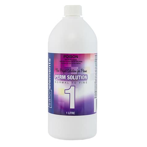 Perm Solution 1 Normal To Fine 1l Western Hairdressing Supplies