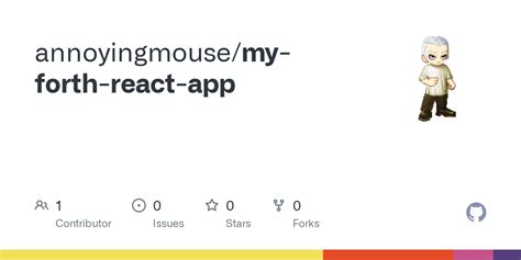 Github Annoyingmousemy Forth React App