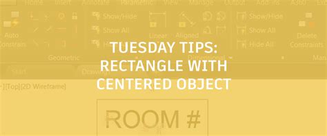 Centering An Object Inside A Rectangle Tuesday Tips With Heidi Autocad Blog Autodesk
