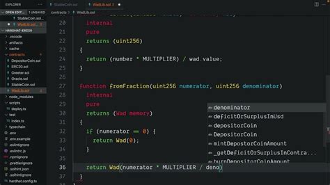 fixed point math library in solidity blockchain development lecture