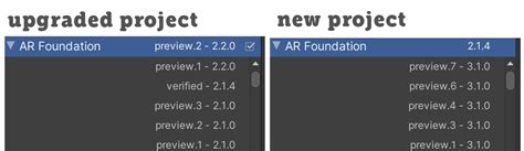 Cannot See Latest Versions Of Preview Packages After Upgrading Unity Unity Engine Unity