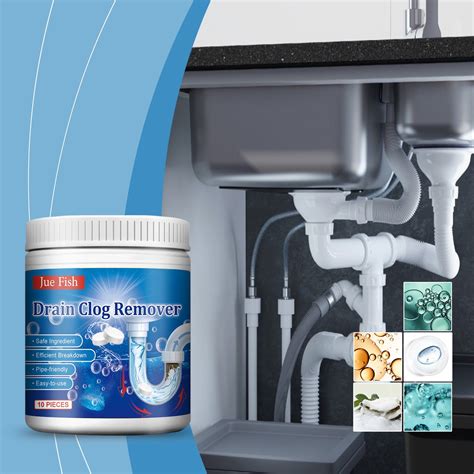 Teissuly Pipe Unclogging Foam Tablets Powerful Dissolving Toilet Toilet