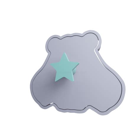 Serena Lunar Sailor Moon Cortador De Galletas Stl Cortador De