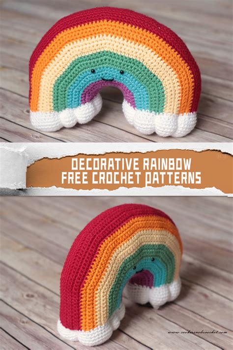 Decorative Rainbow FREE Crochet Patterns IGOODideas