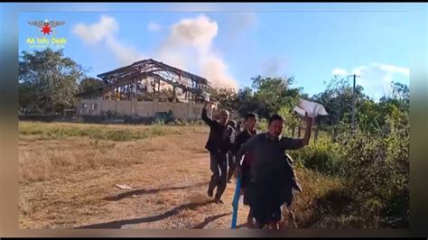နပခမှ စစ်ကောင်စီလက်အောက်ခံများ ပြေးပြေးလွှားလွှားအလင်းဝင်ကြ Youtube
