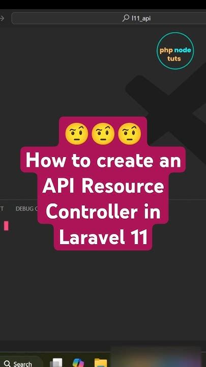 🤨how To Create An Api Resource Controller In Laravel 11 Laravel 11 Api Resource Controller