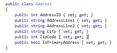 Foreign Key Relationship In Entity Framework Code First