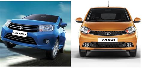 Tata Tiago Vs Maruti Celerio Specifications Comparison Gaadikey