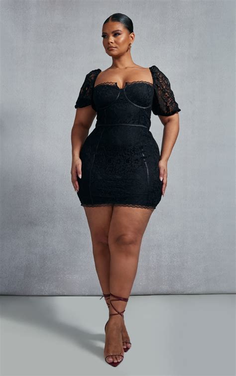 Lace Pencil Dresses Prettylittlething