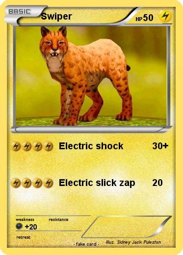 Pokémon Swiper 43 43 Electric Shock My Pokemon Card