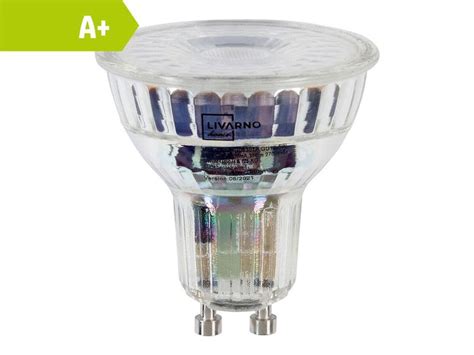 Светодиодная led лампочка gu10 livarno lux, 5,5 вт, 350 лм, лампа ...
