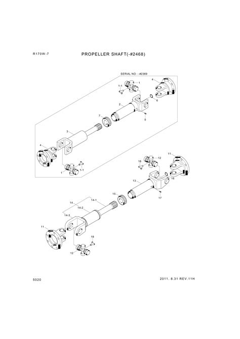 Hyundai Construction Equipment XKCP-00014 BEARING-JOURNAL ...