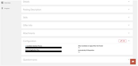Meaning Of Blue Dot Appearing Along Side Candidate Selection Process Field In Requisition