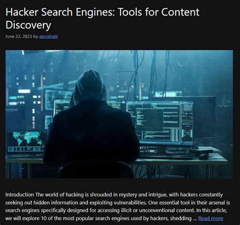 Halil Ibrahim Deniz On Linkedin Cybersecurity Searchengines