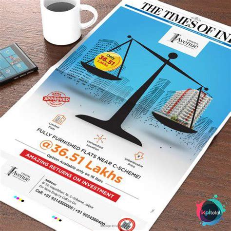 Newspaper Ad Design Inspiration