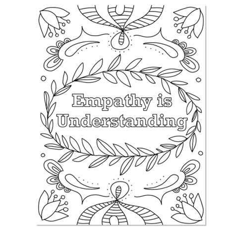 1st And 2nd Grade Social Emotional Learning Empathy Unit Coloring