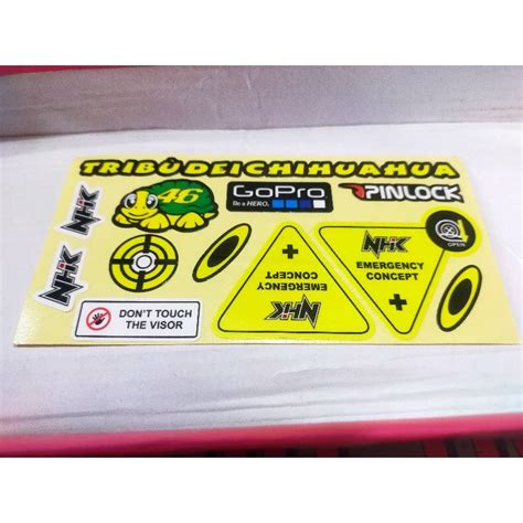 Jual Stiker Helm Fullset Shopee Indonesia