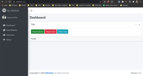 Tutorial Instalasi Laravel 8x Di Windows 10 Samsul Arifin Medium