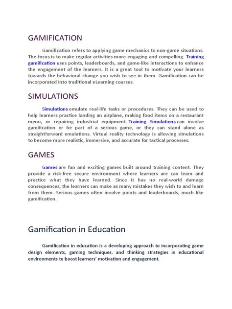 gamification pdf simulation learning