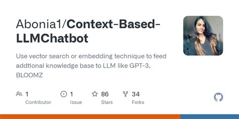 Github Abonia1context Based Llmchatbot Use Vector Search Or