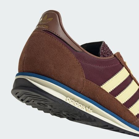 Sneakersy Damskie Adidas SL 72 OG W Maroon White Almond Buty Sportowe