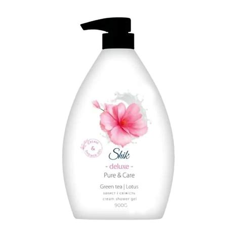 Крем-гель для душу Shik Deluxe Pure & Care Зелений чай та лотос, 900 г ...