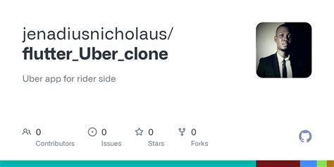 Github Jenadiusnicholausflutteruberclone Uber App For Rider Side