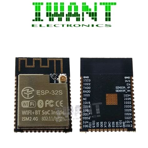 Jual Esp32 Esp 32 Chip Esp32 Wroom Esp32s Wifi Bluetooth Module